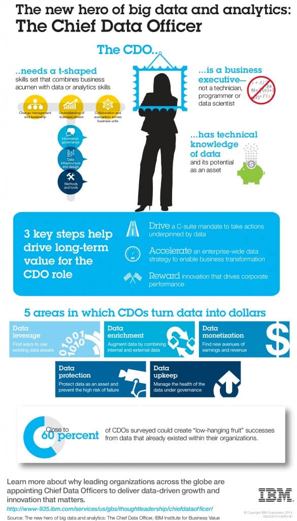 Infographic: The New Hero Of Big Data And Analytics- The Chief Data Officer - Dataconomy