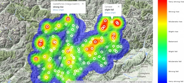 Using Geo-Referenced Heatmaps to Display Real-Time Temperature Dynamic ...