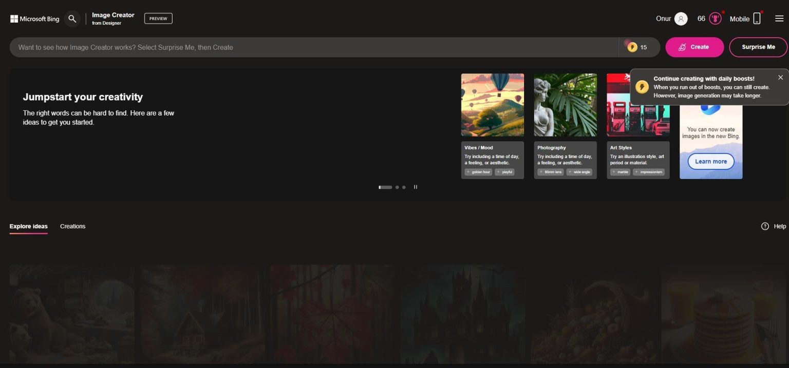 使用 Bing AI Image Creator，制作 Instagram 3D 帖子 - Dataconomy CN