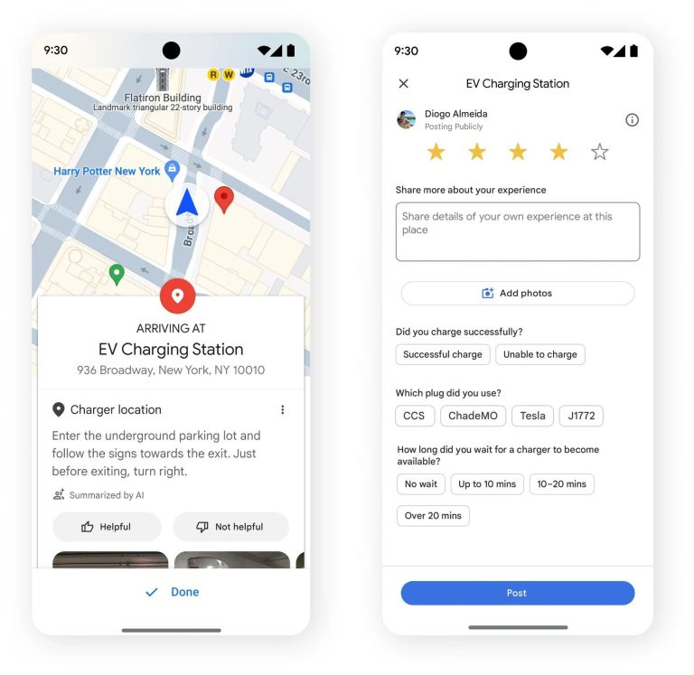 Google Maps Will Have AI-powered Summaries For Easier Charging Station Navigation - Dataconomy