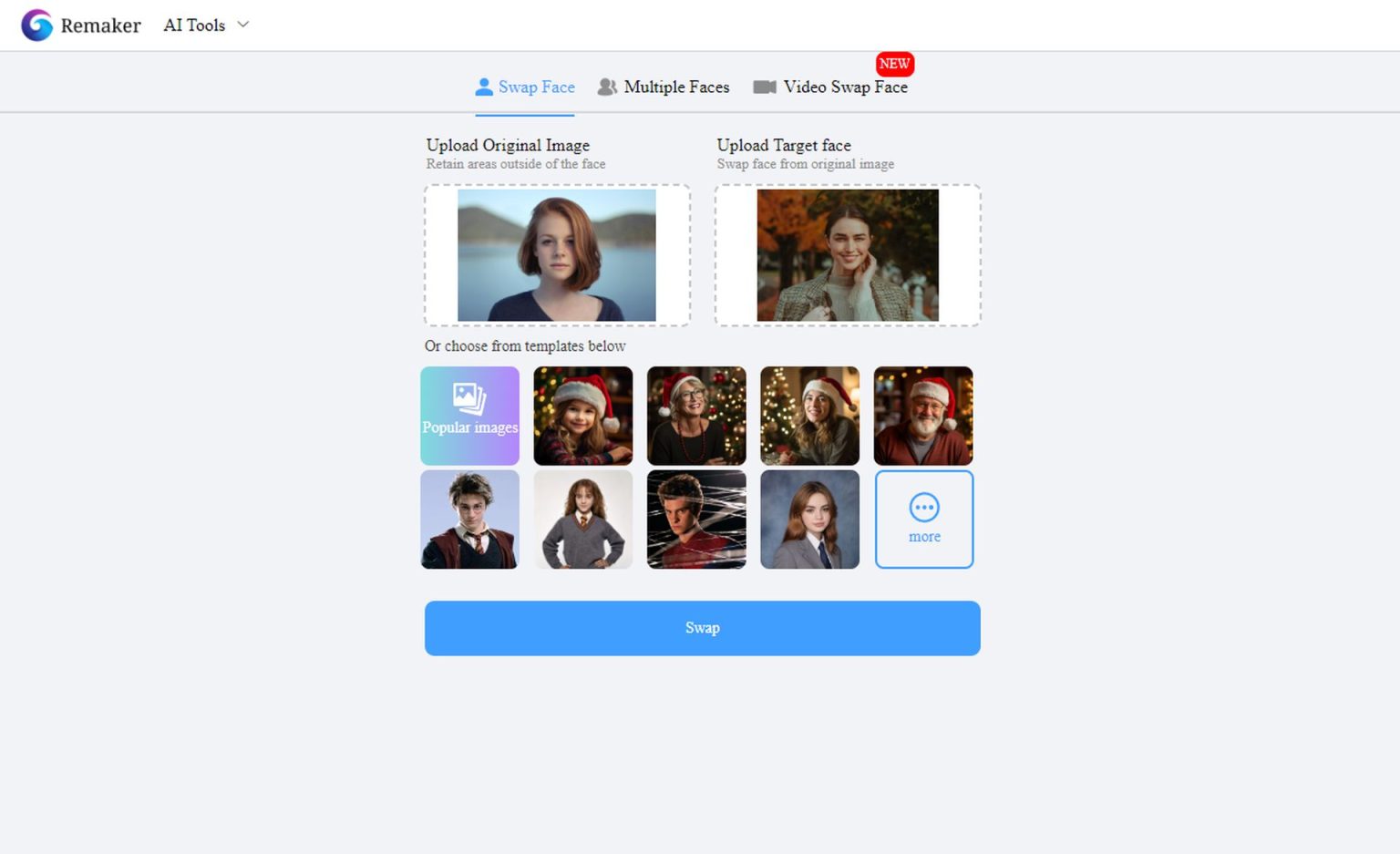How To Face Swap For Free With Remake AI - Dataconomy