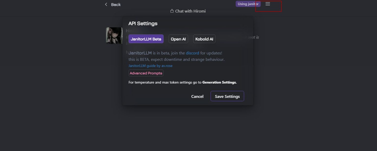 Janitor LLM Should Be You Next Free Character AI Alternative And Here ...