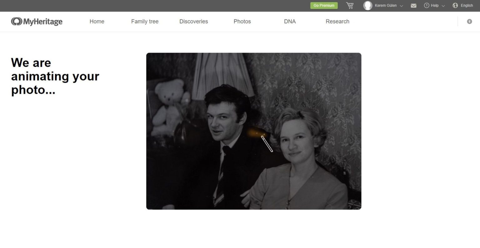 Try MyHeritage Deep Nostalgia AI To Animate Old Photos - Dataconomy