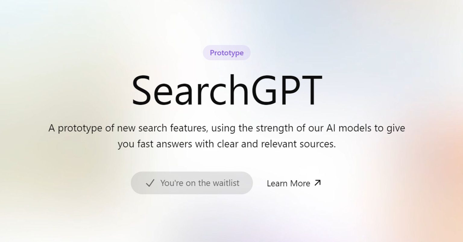 OpenAI SearchGPT Prototype Makes AI Search Engine Race Hotter Than Ever - Dataconomy