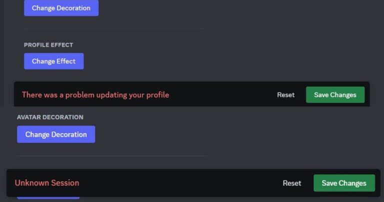 Discord Unknown Session Error And Rising PFP Issues - Dataconomy