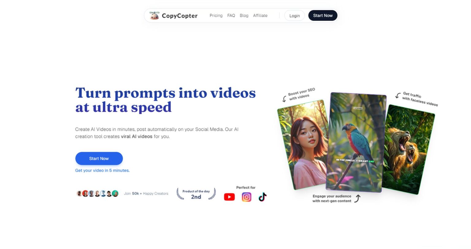 CopyCopter.ai Guide: Make Self-service Shorts - Dataconomy