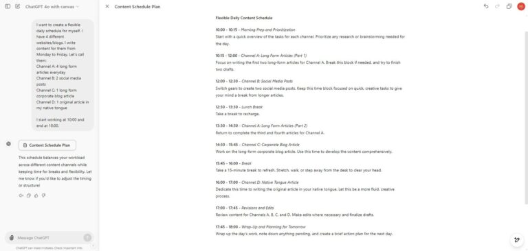 ChatGPT 4o con lienzo: Guía completa y experiencia de primera mano - Dataconomy ES