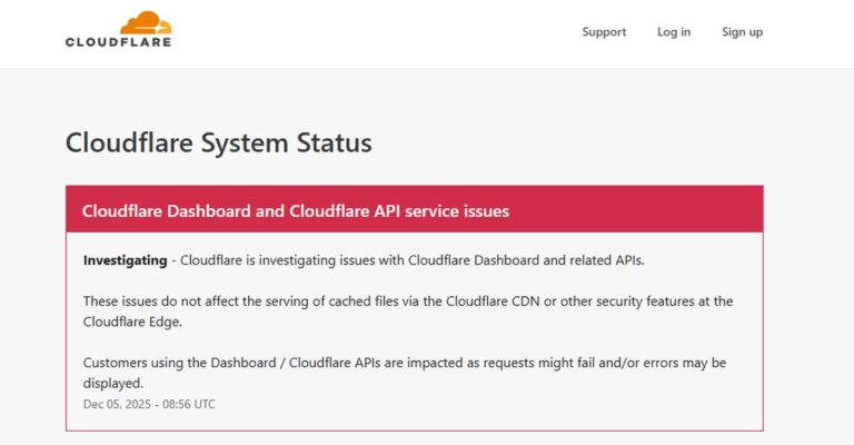 Cloudflare Is Down Again: 500 Internal Server Error - Dataconomy